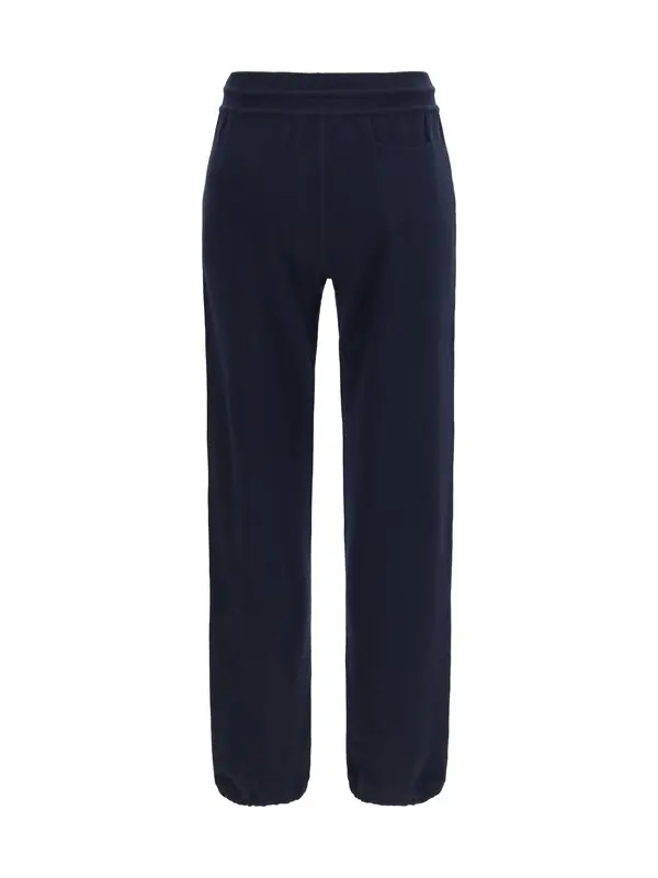 Loro Piana Cashmere Drawstring Pants - Blue