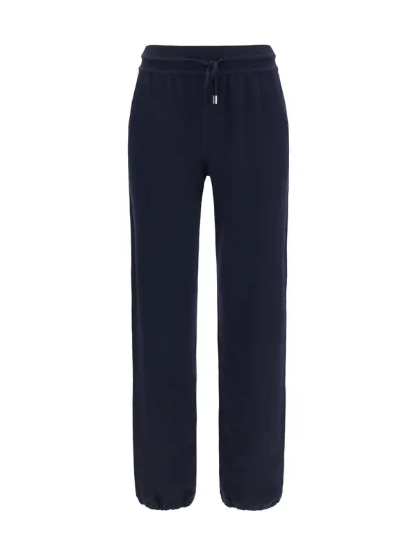 Loro Piana Cashmere Drawstring Pants - Blue