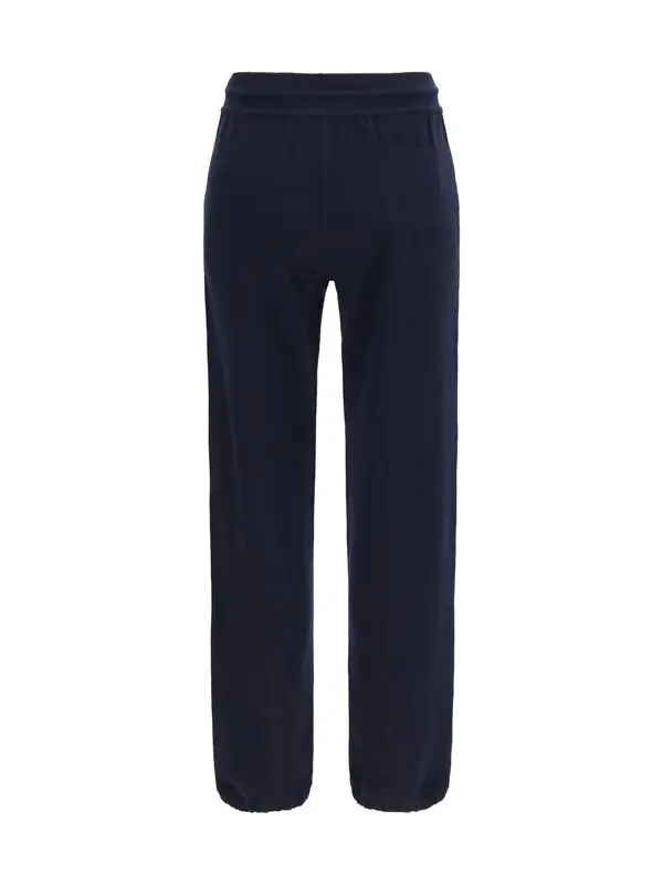 Loro Piana Cashmere Drawstring Pants - Blue