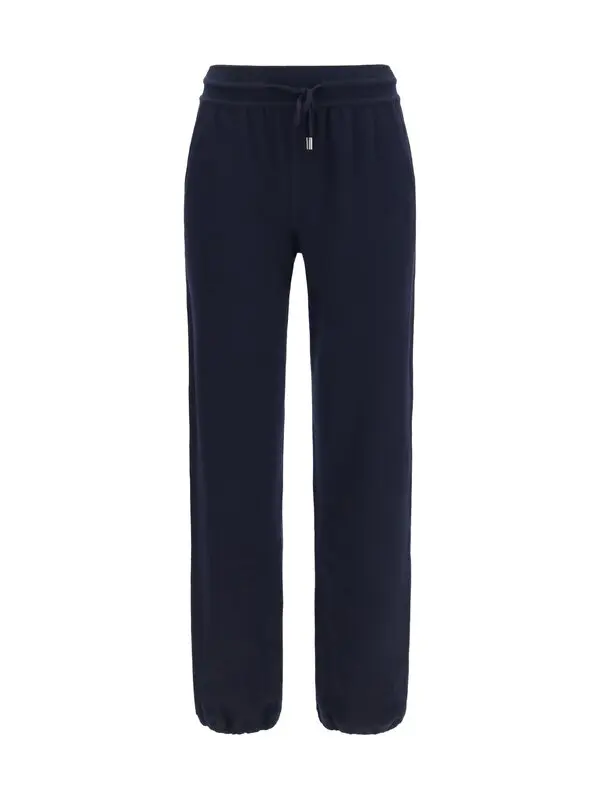 Loro Piana Cashmere Drawstring Pants - Blue