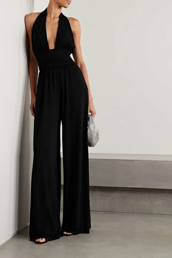 Michael Kors Elastic Neck-hanging Jumpsuit
