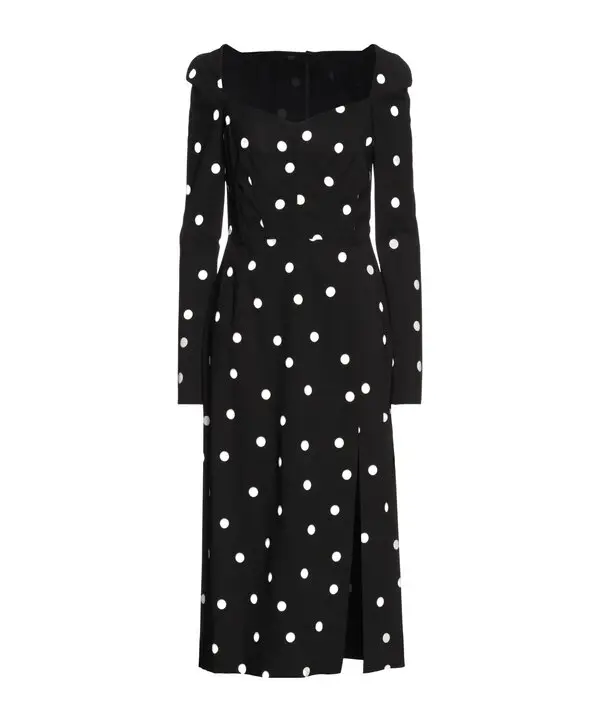 Dolce & Gabbana Polka-dot Bodycon Dress