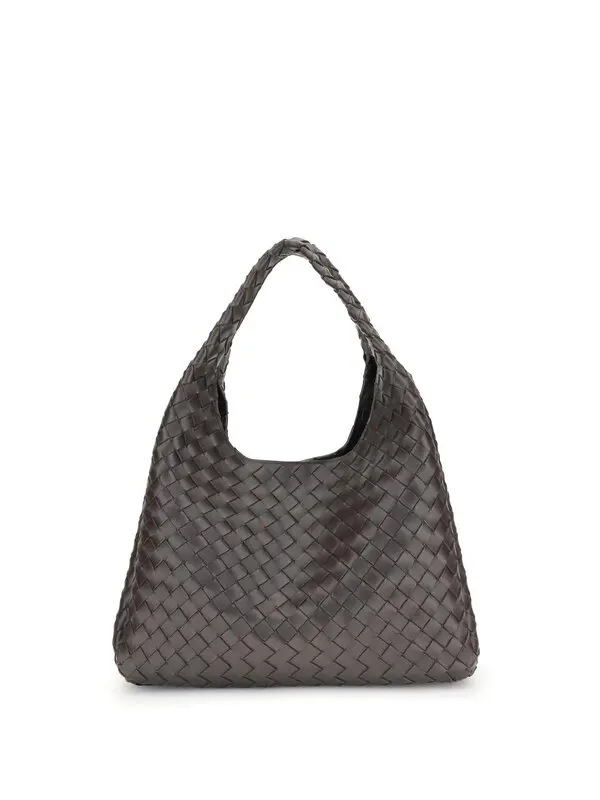 Bottega Veneta Shoulder Bag Campana Large - Brown