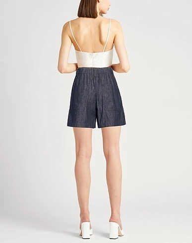 Brunello Cucinelli Dark Denim Shorts