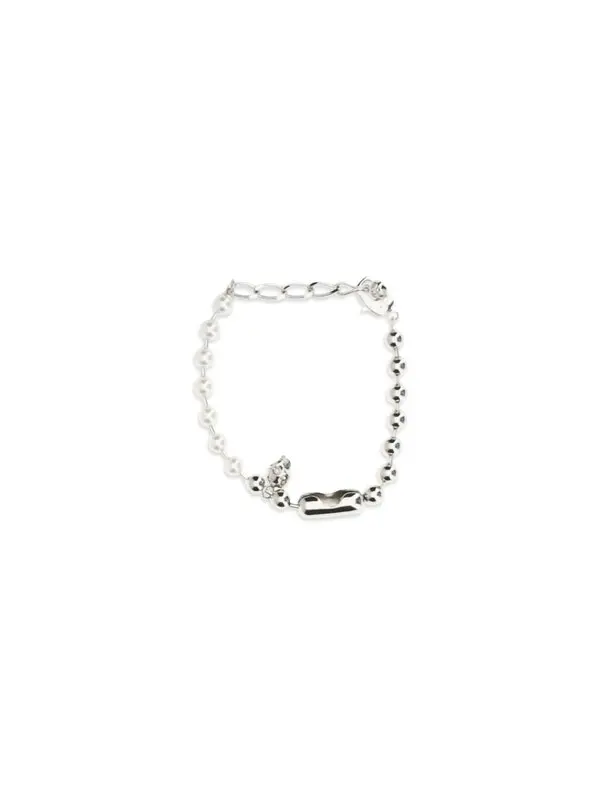 Alexander McQueen Pearl Skull Bracelet