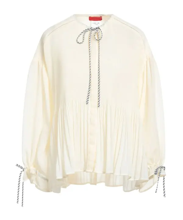 MAXCO. Tie Neck Top