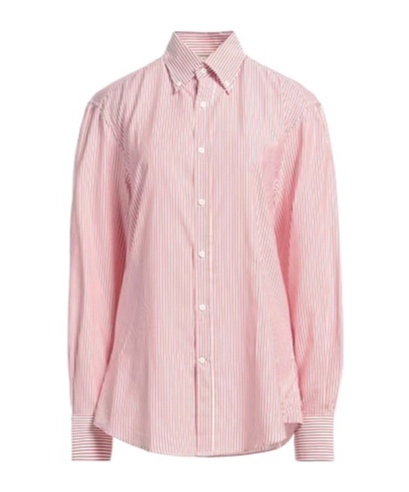 Brunello Cucinelli Striped Long-sleeve Shirt