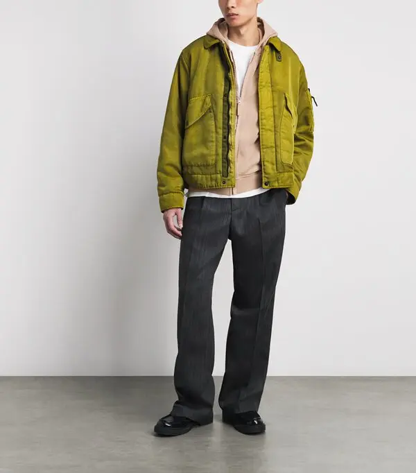 Stone Island Cotton Zip-up Hoodie - Brown