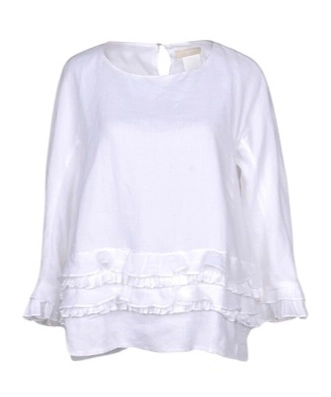 Max Mara Three-quarter Sleeve Round-neck Top