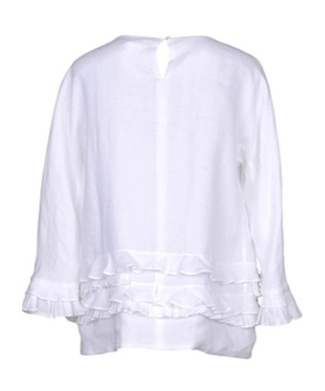 Max Mara Three-quarter Sleeve Round-neck Top