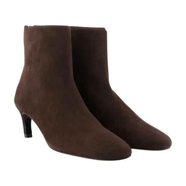 TOTEME Back-zip Mid-heel Ankle Boots