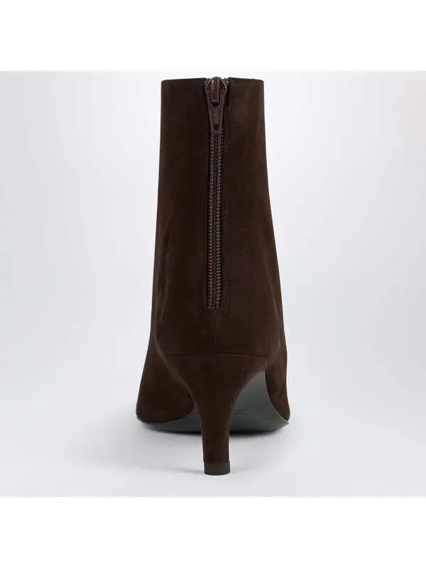 TOTEME Back-zip Mid-heel Ankle Boots
