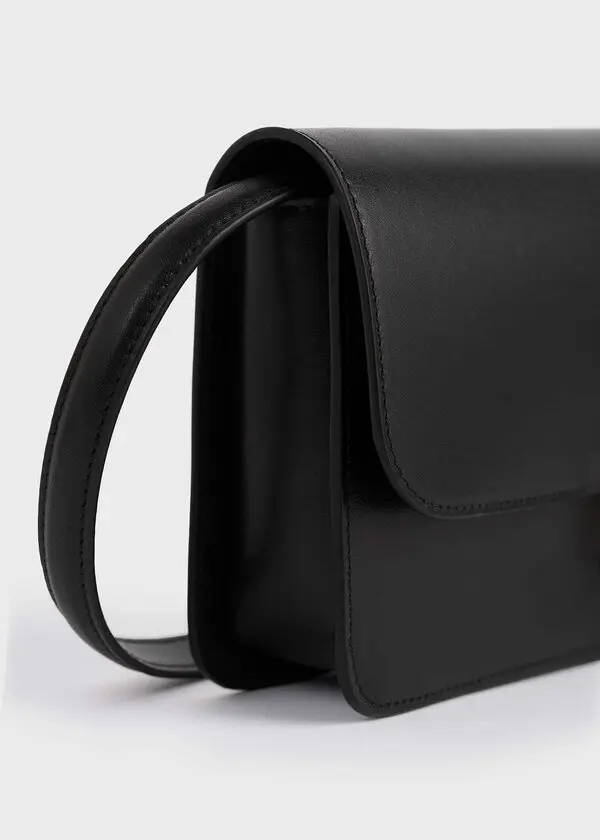 TOTEME T-lock Leather Crossbody