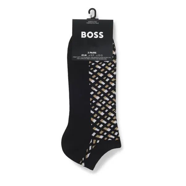 Hugo Boss Two Pairs Of Comfortable Short Socks