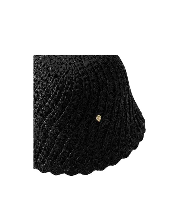 Helen Kaminski Rio Crochet Hat - Charcoal-grey