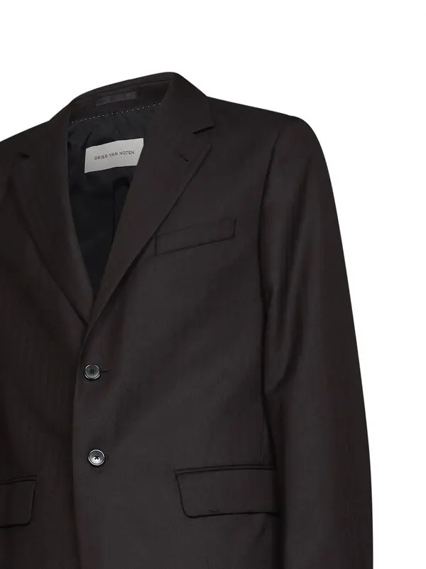 Dries Van Noten Single-breasted Tailored Suit