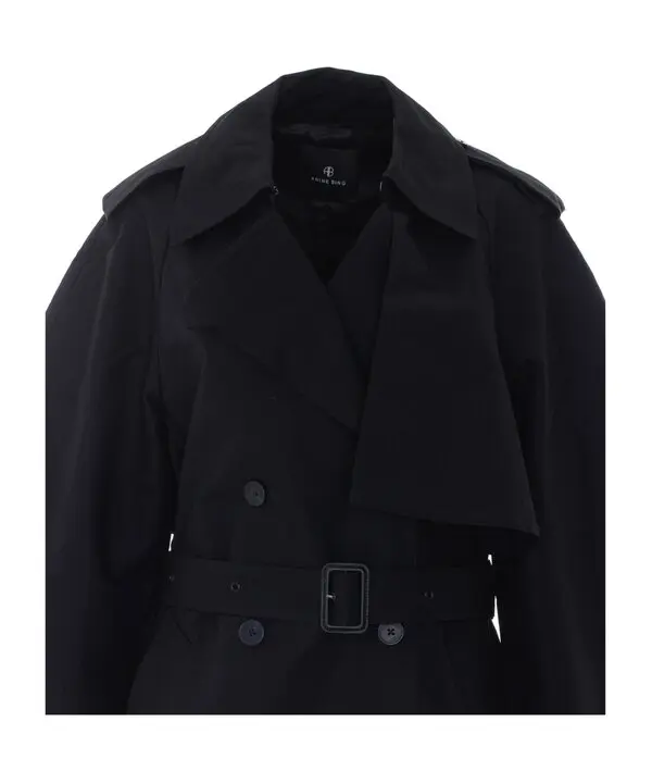 ANINE BING Pascale Double-breasted Trench Coat