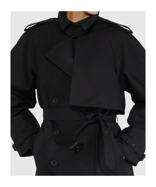ANINE BING Pascale Double-breasted Trench Coat