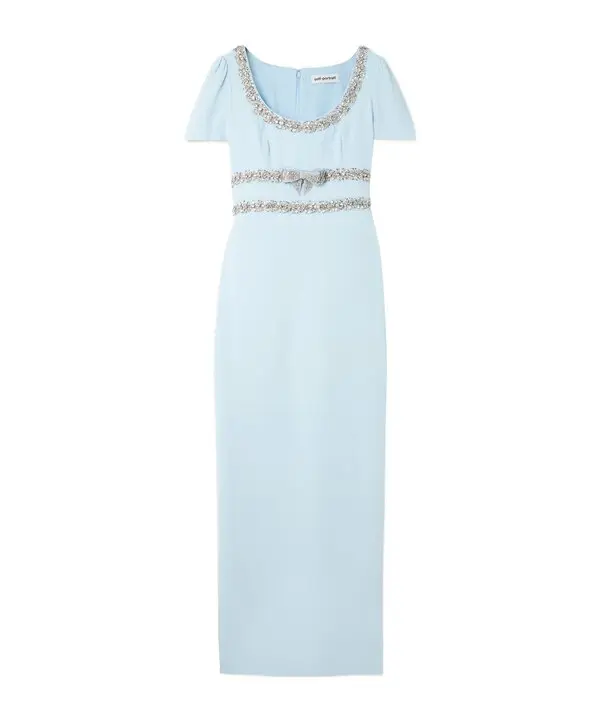 SELF-PORTRAIT Embellished Maxi Dress
