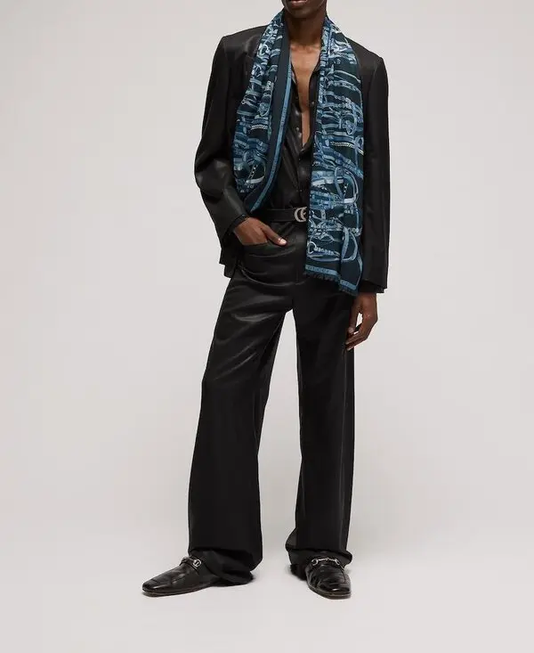 Gucci Equestrian Print Stole