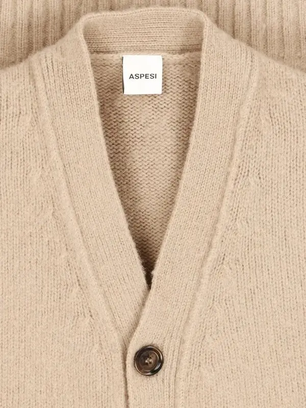 Aspesi Button-up Knit Top