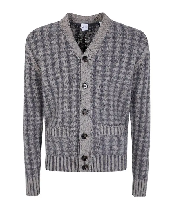 Aspesi Button-up Knit Top