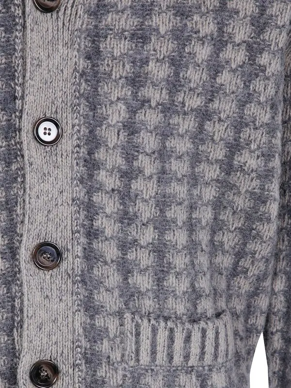 Aspesi Button-up Knit Top