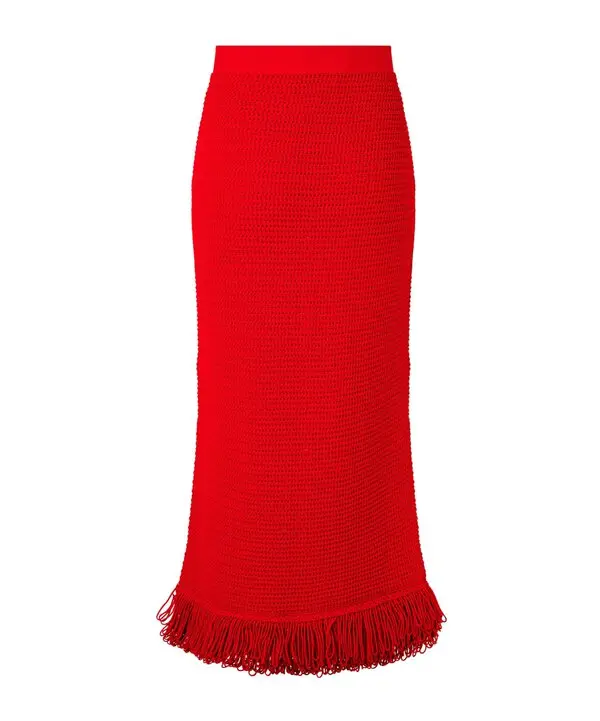 Bottega Veneta Simple Middle Skirt