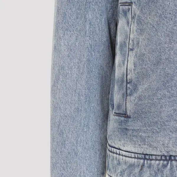 AMI Paris Zipped Denim Jacket