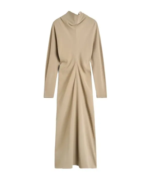 TOTEME Scarf-neck Long Sleeved Maxi Dress