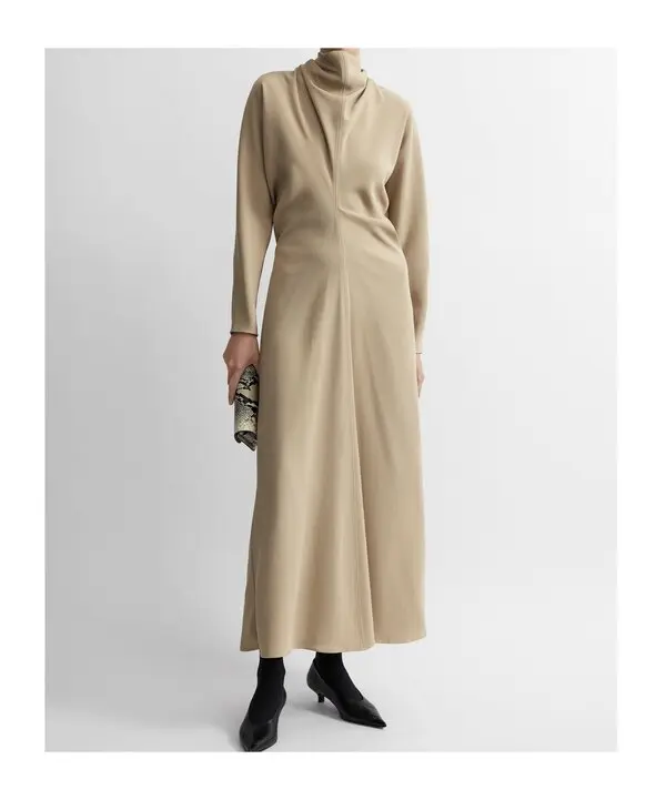 TOTEME Scarf-neck Long Sleeved Maxi Dress