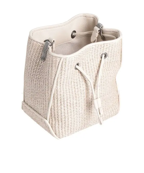 Brunello Cucinelli Two-tone Mini Bucket Bag