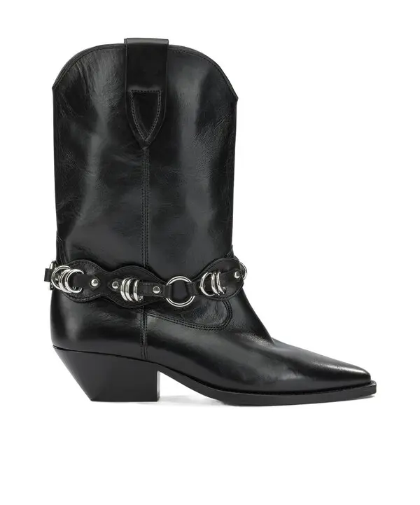 Isabel Marant Étoile Duerto Chain Cowboy Boots
