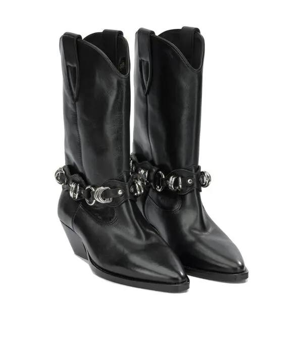 Isabel Marant Étoile Duerto Chain Cowboy Boots