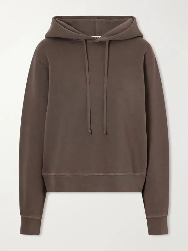 B Sides Cotton-jersey Hoodie