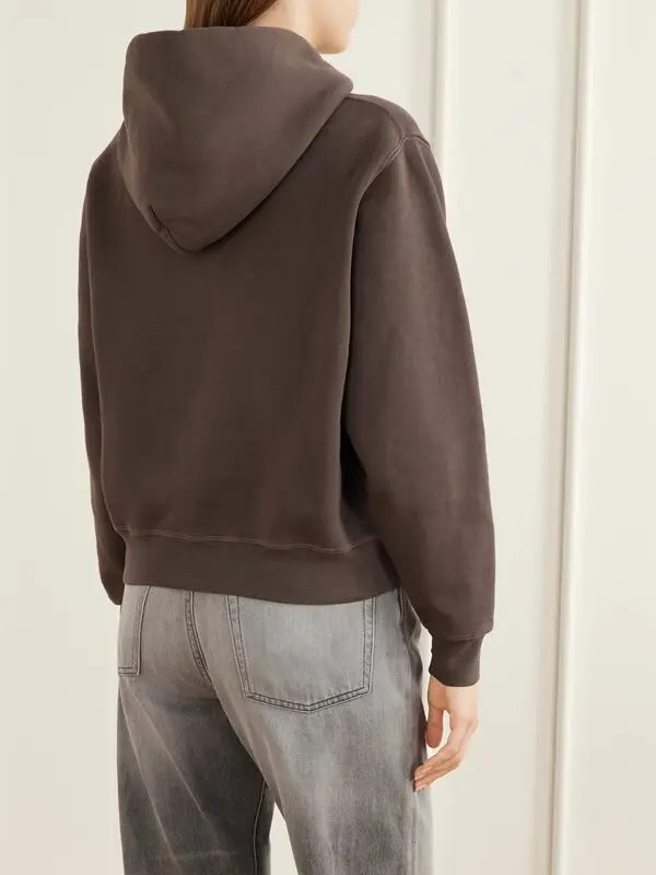 B Sides Cotton-jersey Hoodie