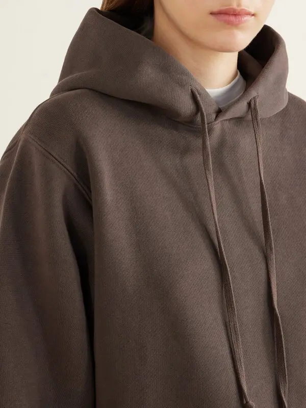 B Sides Cotton-jersey Hoodie