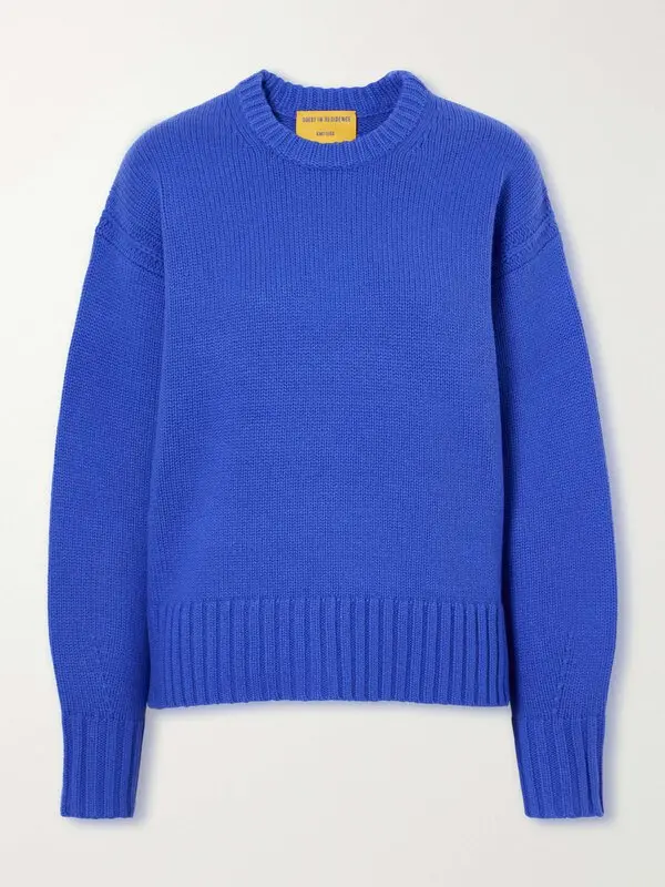 Guest In Residence Cozy Crew Cashmere Sweater