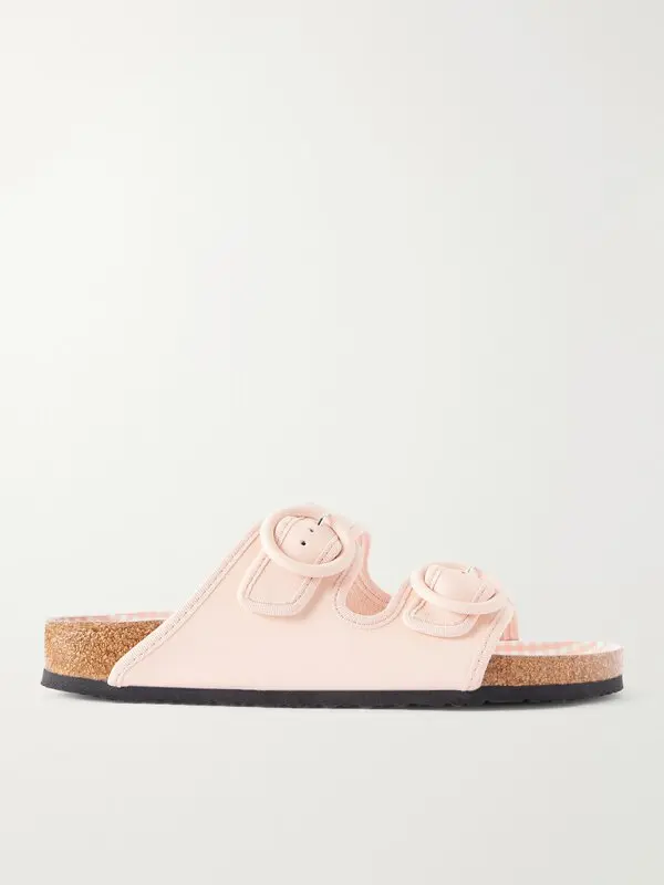 BIRKENSTOCK Repetto Arizona Buckle-detail Leather Sandals - Pink