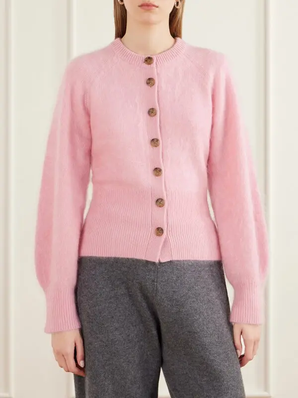 Guest In Residence Grizzly Cashmere Cardigan - Pink