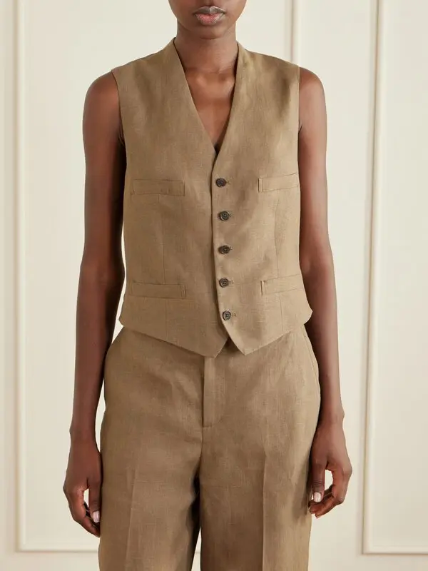 Ralph Lauren Jaiden Linen Vest
