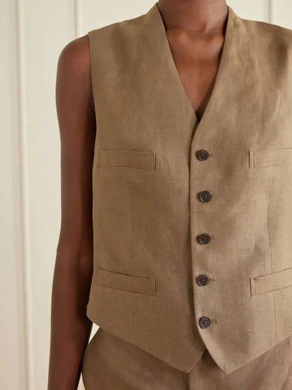 Ralph Lauren Jaiden Linen Vest