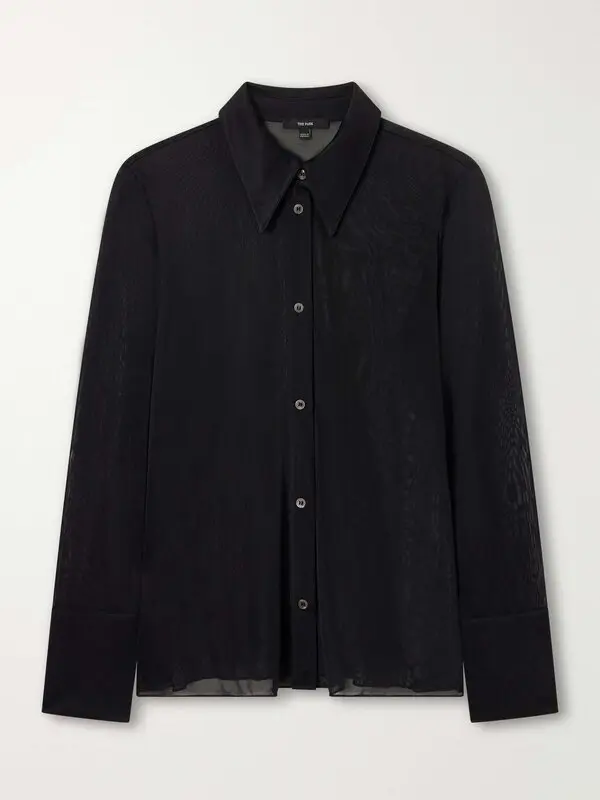 THE PARK Serge Lyocell Shirt