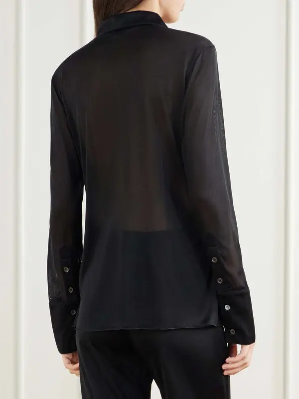 THE PARK Serge Lyocell Shirt