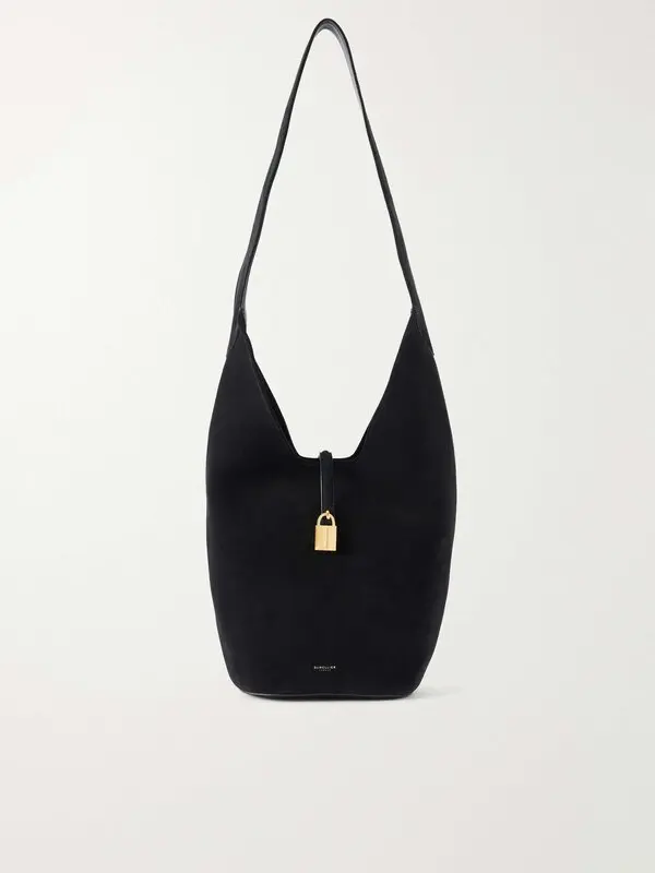 DEMELLIER The Sienna Suede Shoulder Bag