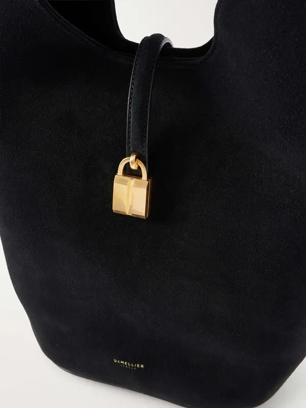 DEMELLIER The Sienna Suede Shoulder Bag