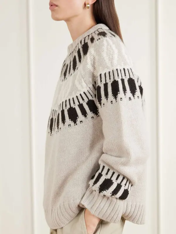 Arch4 Jackson Fair Isle Cashmere Sweater