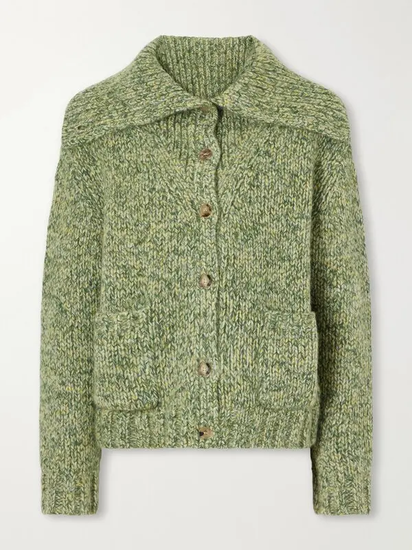 Arch4 Etta Tweed Cashmere Cardigan