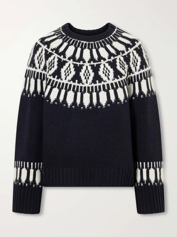 Arch4 Jackson Fair Isle Cashmere Sweater