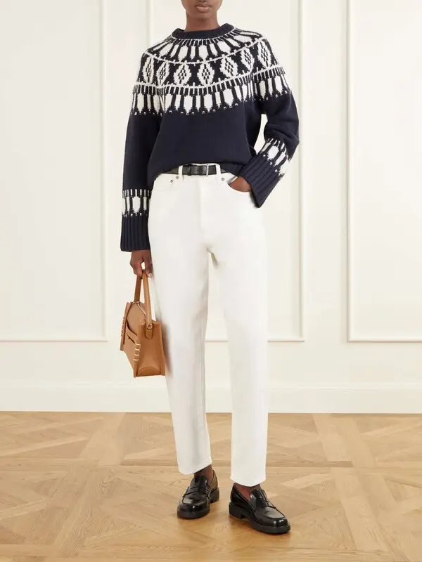 Arch4 Jackson Fair Isle Cashmere Sweater